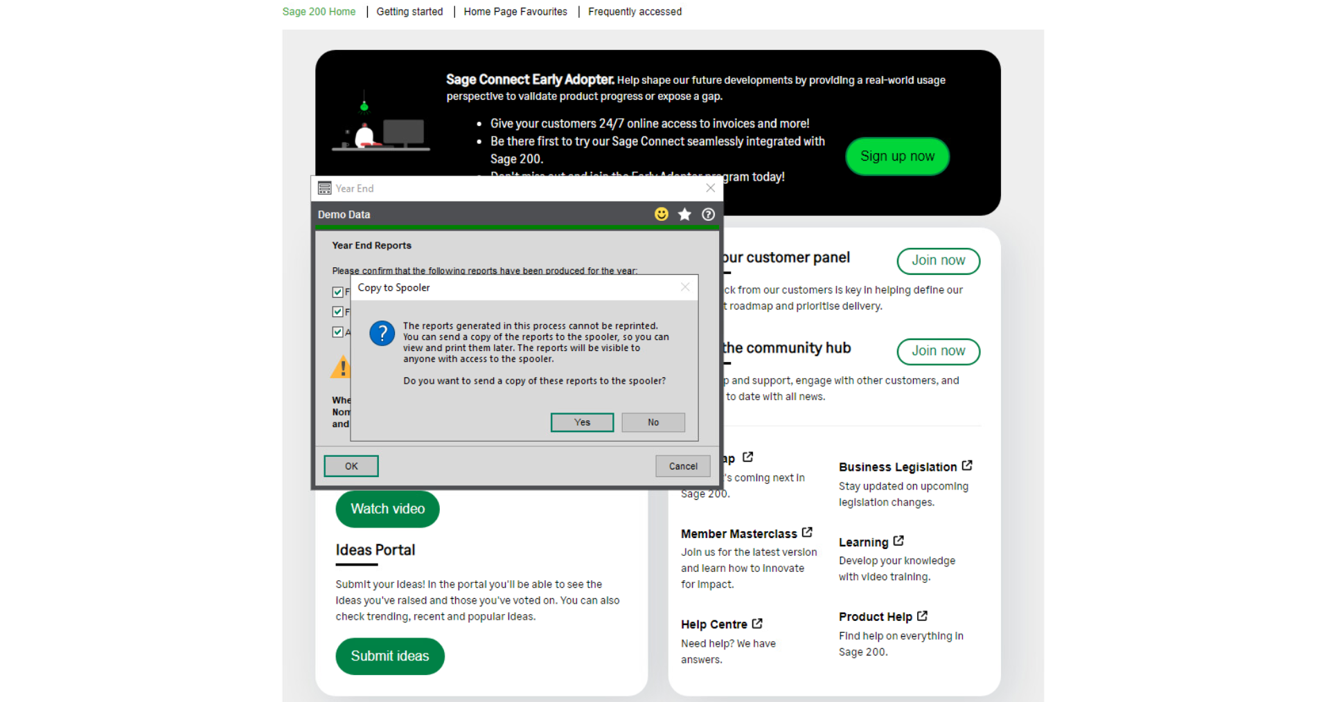 How To Run Year End | Sage 200